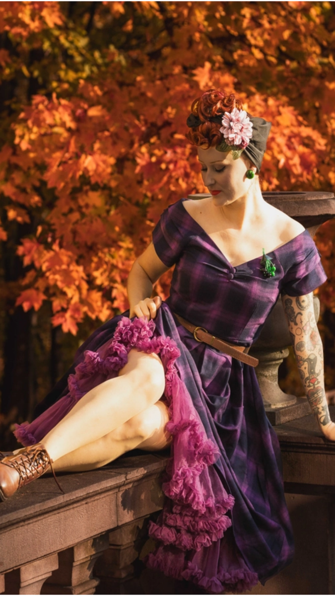 Classic Vintage Style Soft Purple Petticoat – Curvique Vintage
